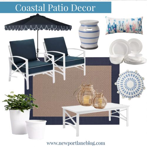Coastal Patio Decor Ideas for the Summer | Newport Lane